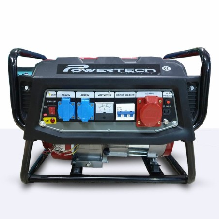 GENERADOR ELECTRICO POWERTECH MOTOR GASOLINA 4 TIEMPOS OHV